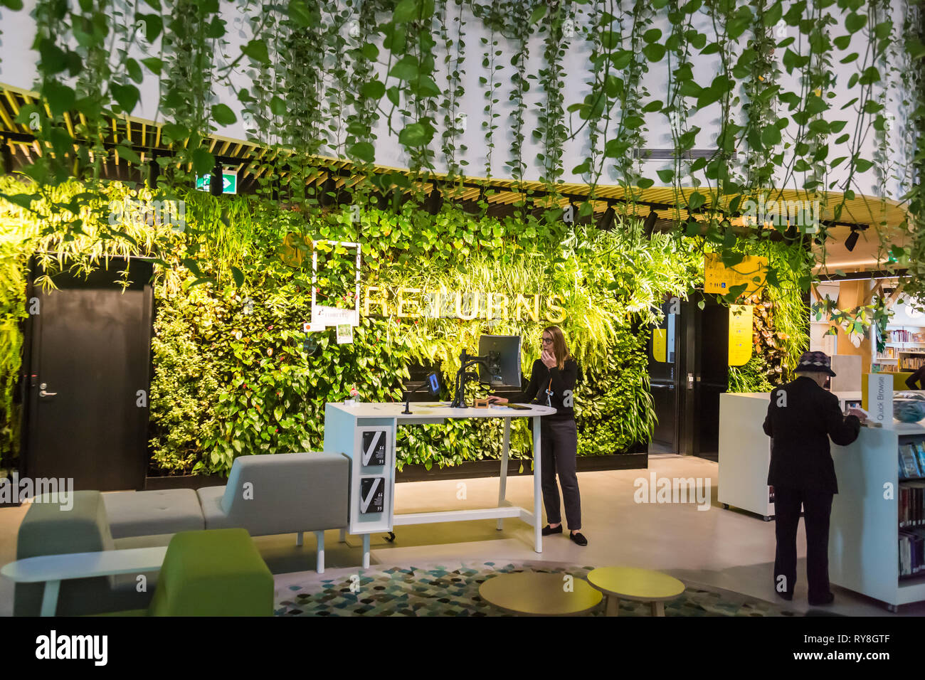 Woollahra library is totally unique in that it is surrounded by ...