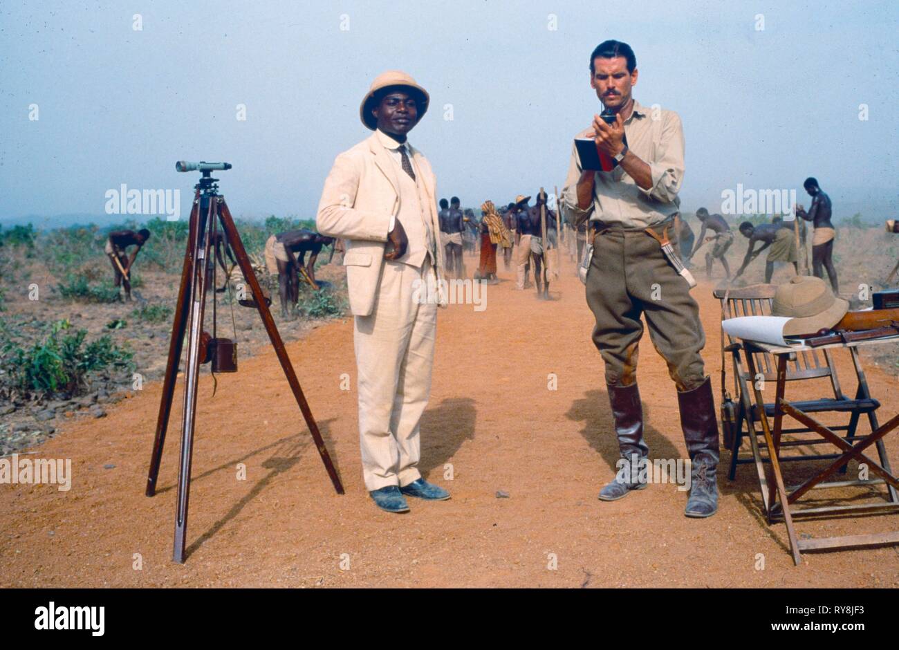 MISTER JOHNSON (1990) MAYNARD EZIASHI PIERCE BROSNAN BRUCE BERESFORD (DIR) MOVIESTORE COLLECTION ...