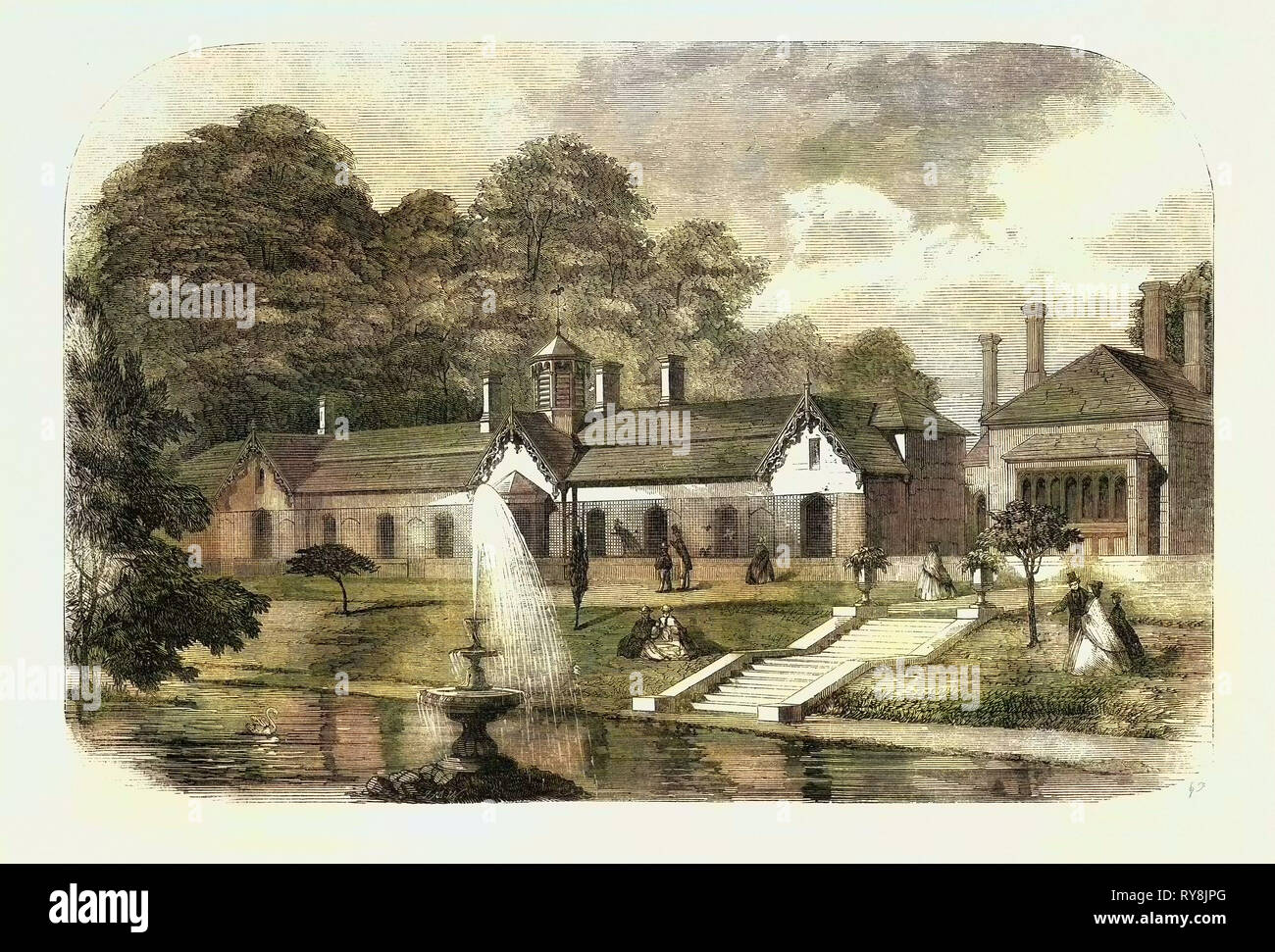 The Royal Aviary Near Windsor Stock Photo - Alamy