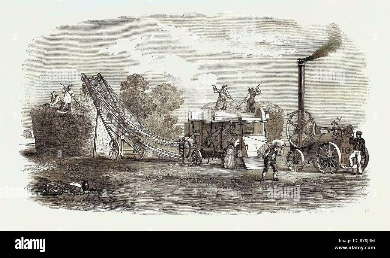 The thrashing machine hi-res stock photography and images - Alamy