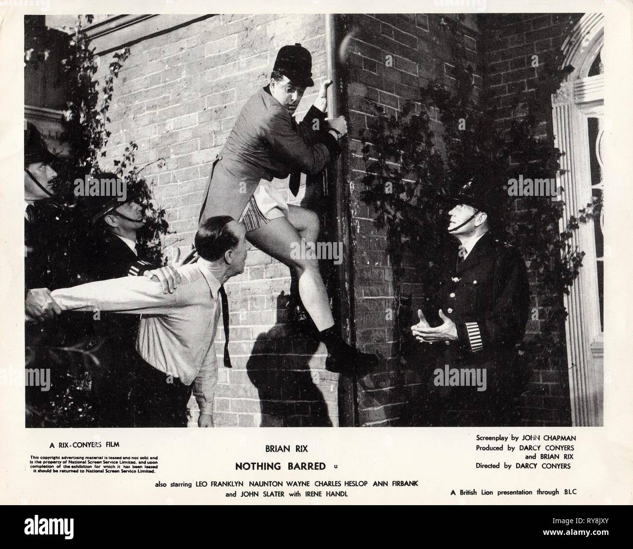 NOTHING BARRED (1961) BRIAN RIX (C) DARCY CONYERS (DIR) MOVIESTORE ...