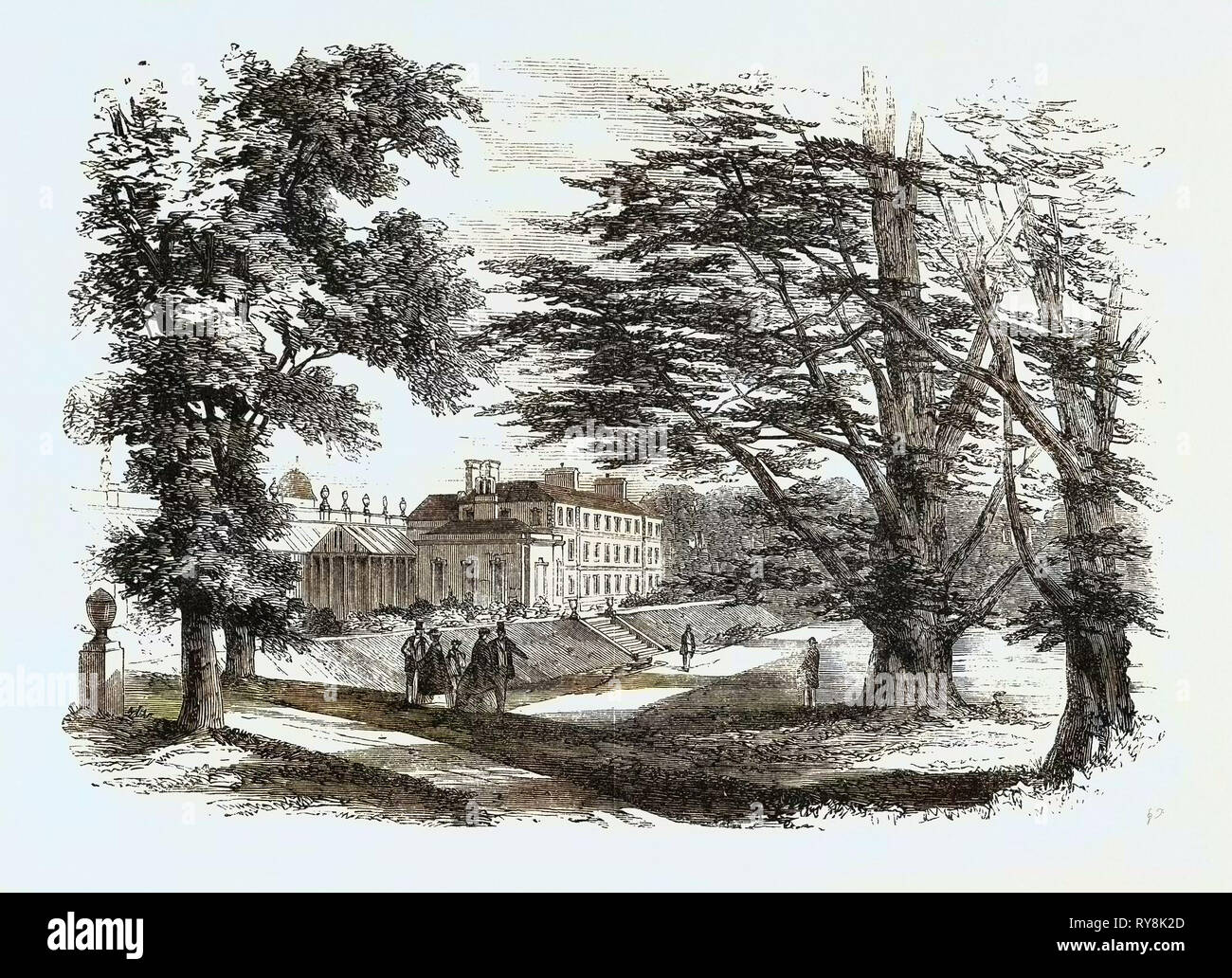 Worksop Manor the Residence of Lord Foley Visited by His Royal Highness ...