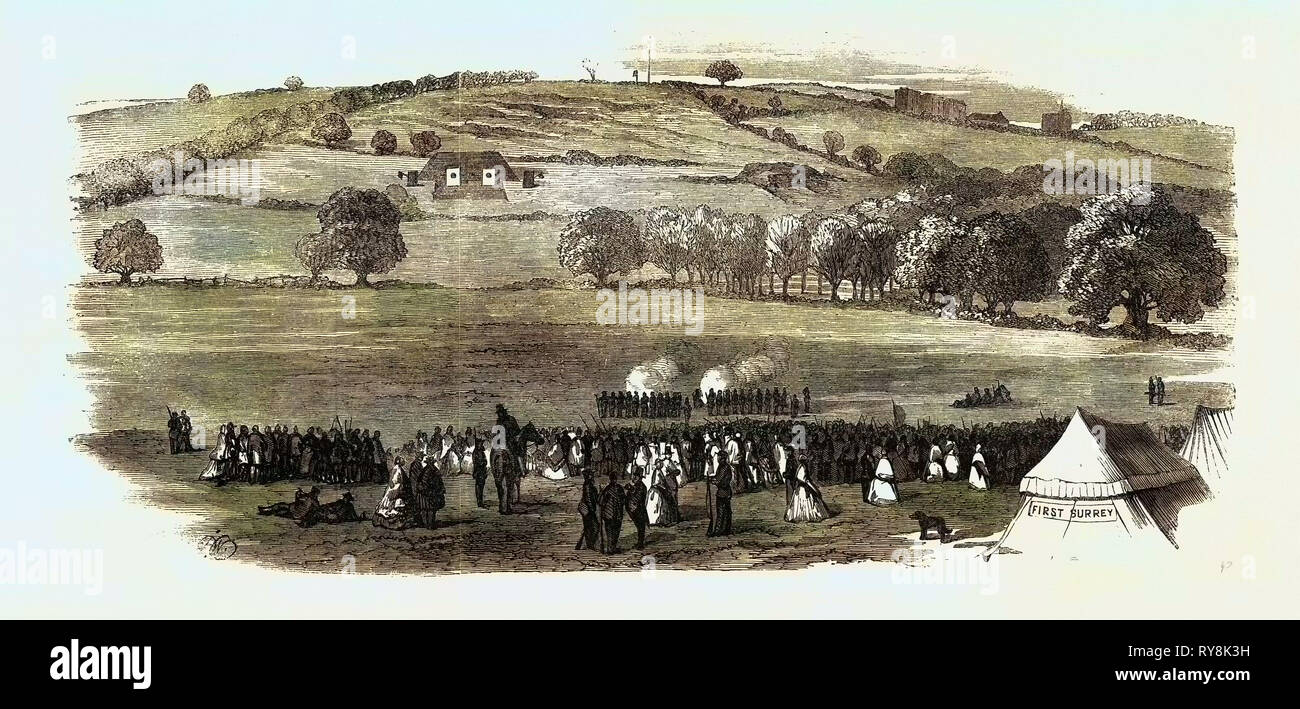 The New Range of the 1st Surrey Rifles Peckham Rye: Firing for the ...