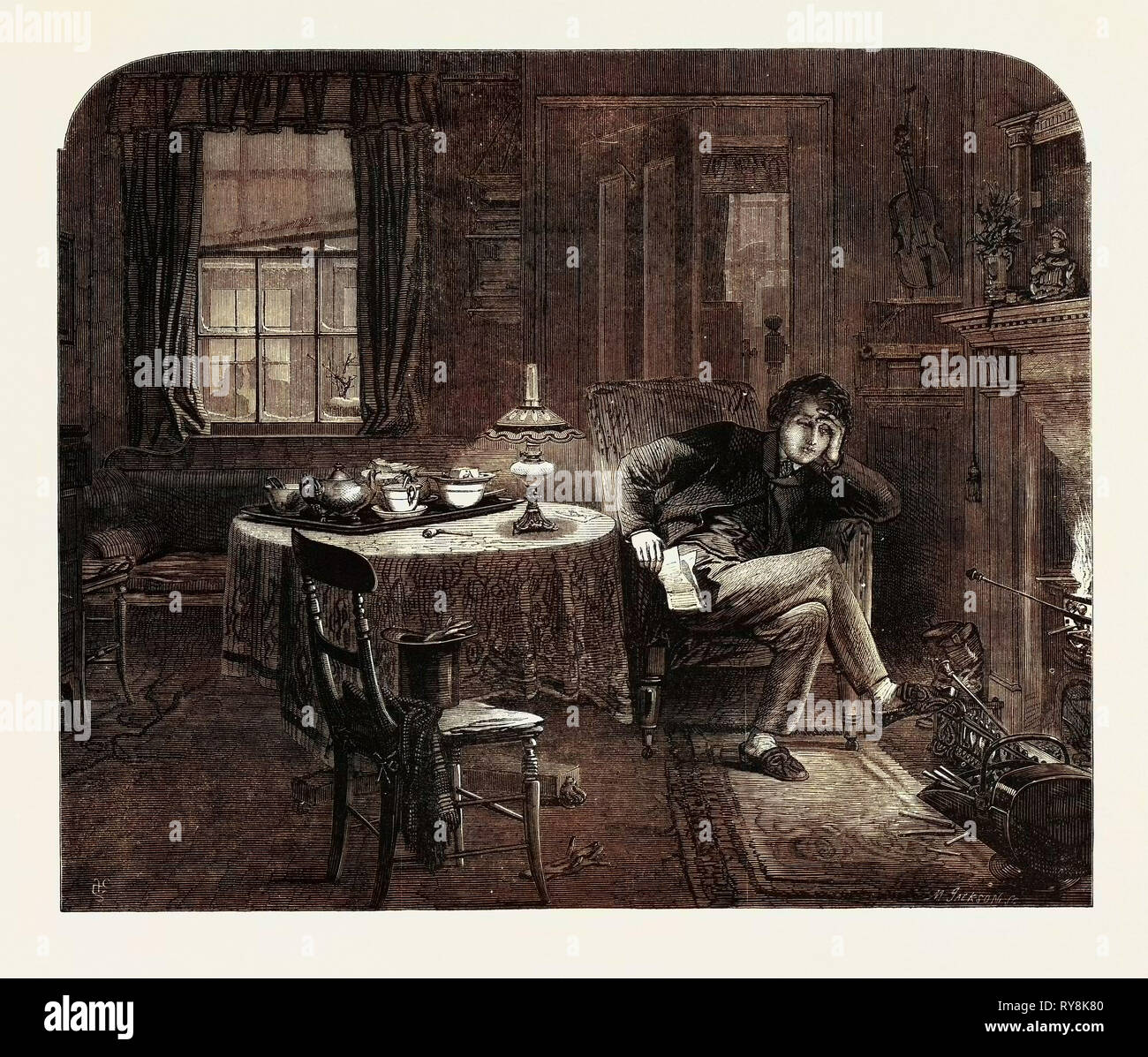 The First Christmas from Home Stock Photo - Alamy