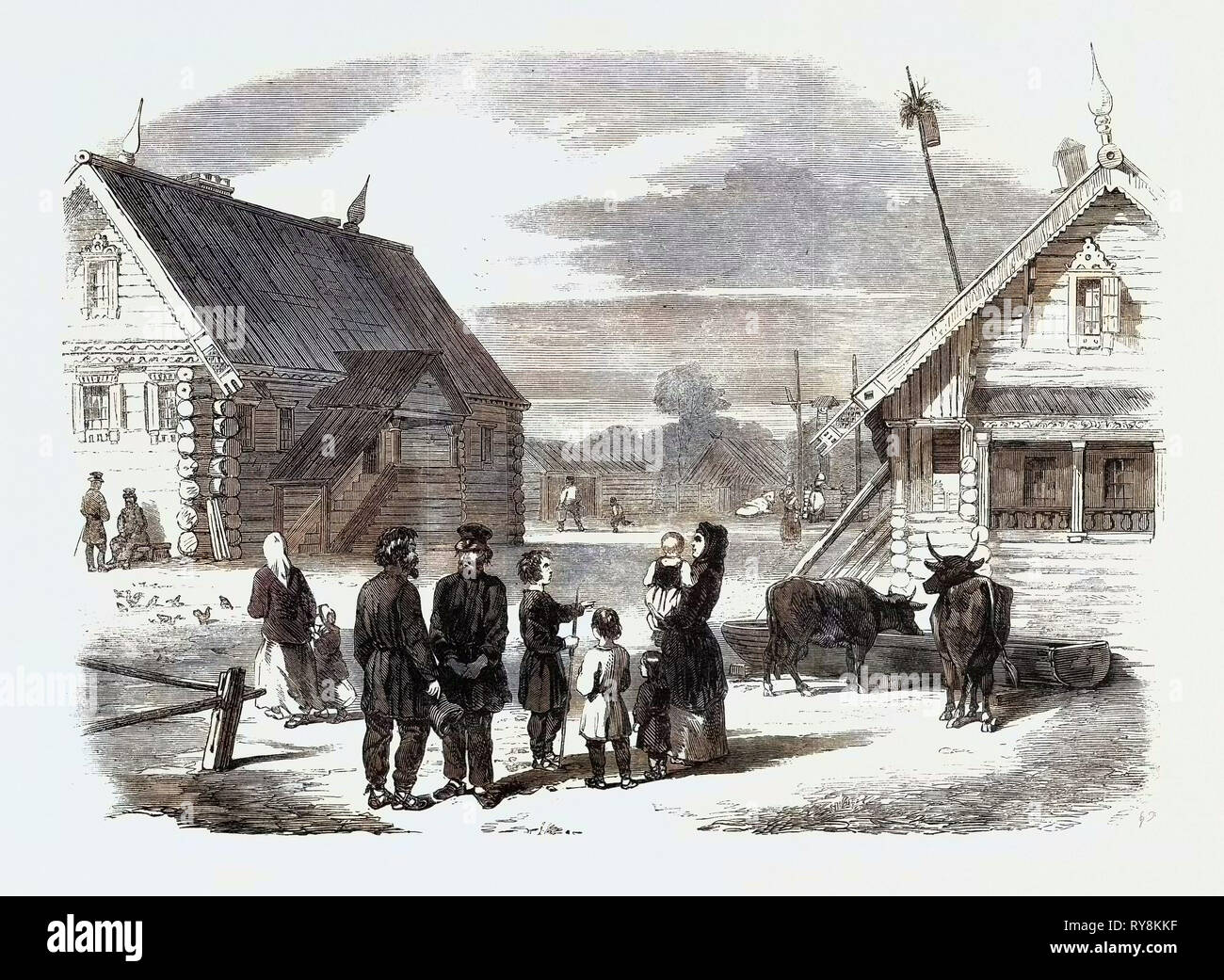 Russian serfs hi-res stock photography and images - Alamy