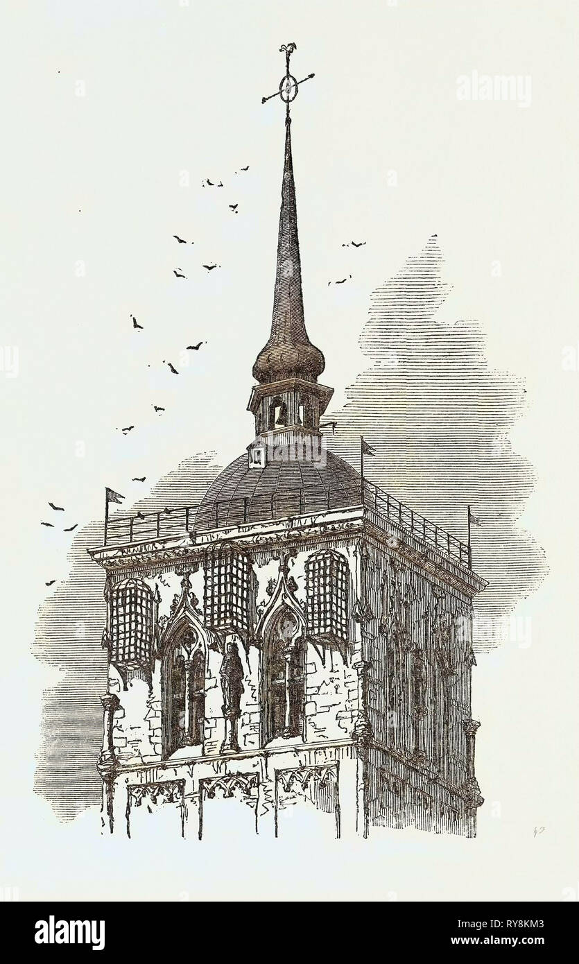 Lamberti church tower cages hi-res stock photography and images - Alamy