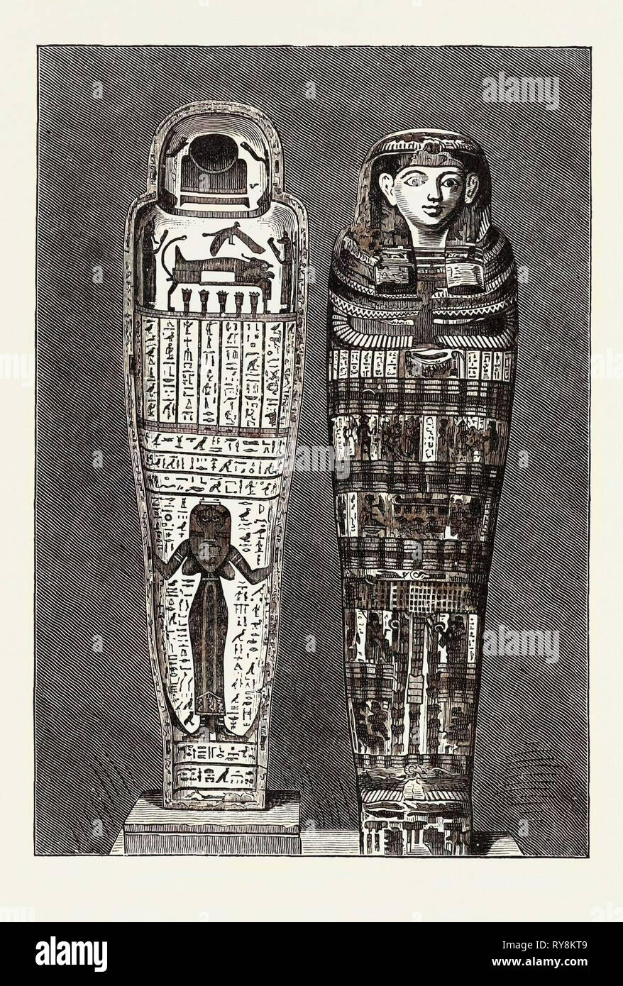 Mummy case hi-res stock photography and images - Alamy