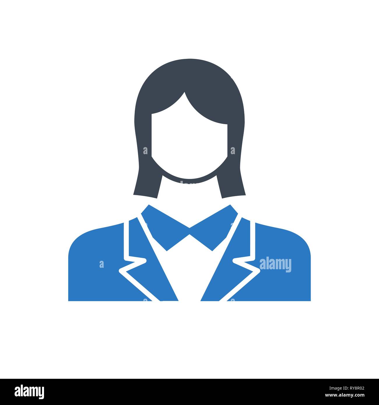 Woman professional profile picture Stock Vector Images - Alamy