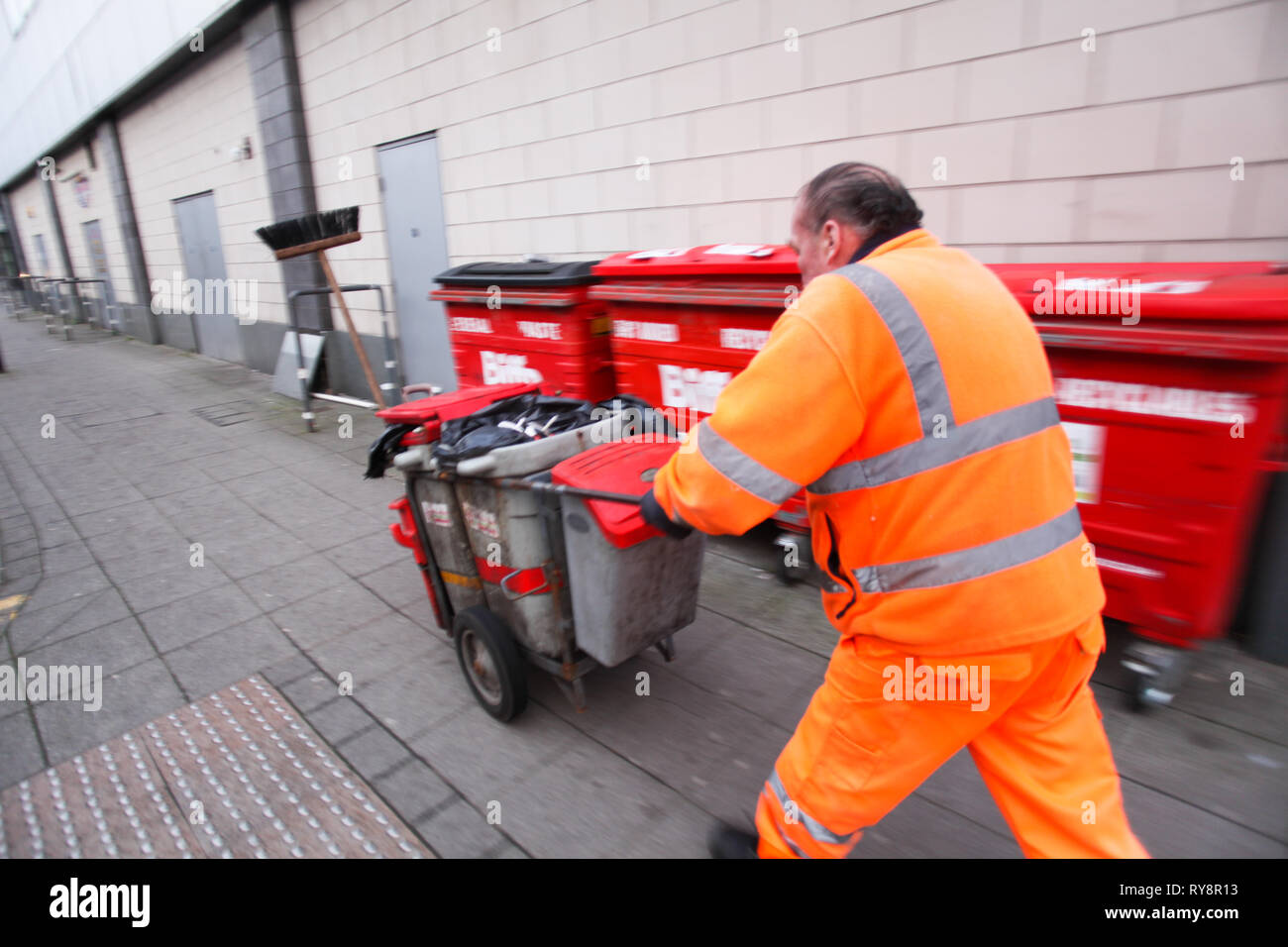Removing litter hi-res stock photography and images - Alamy