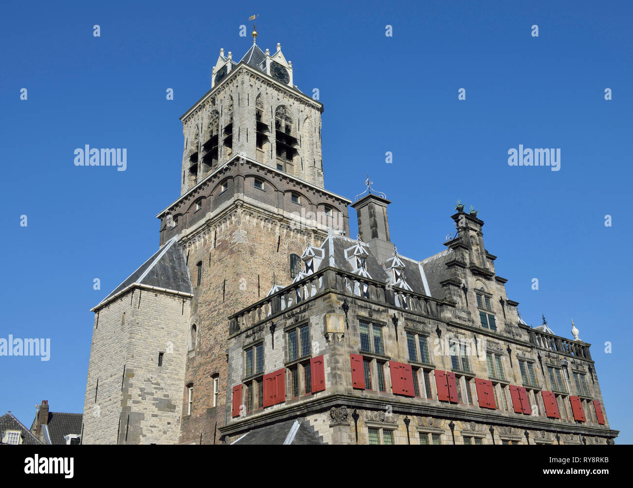 Dutch Buildings, Delft, Netherlands Stock Photo - Alamy