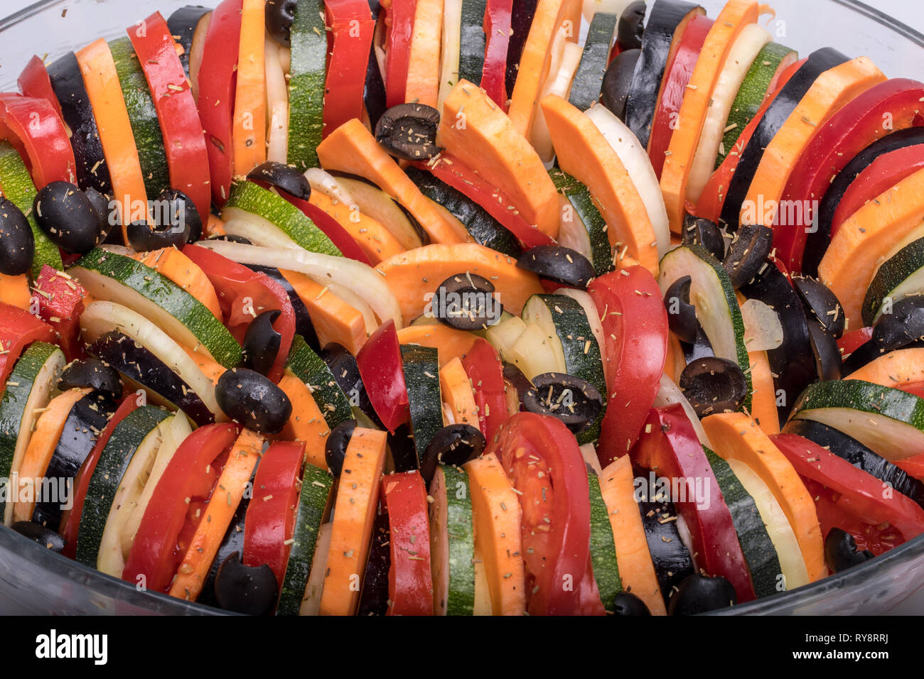 Ratatouille, French Provençal stewed vegetable dish originating in Nice ...