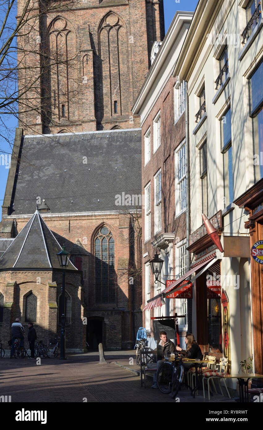The Old Church, Delft, Netherlands Stock Photo - Alamy