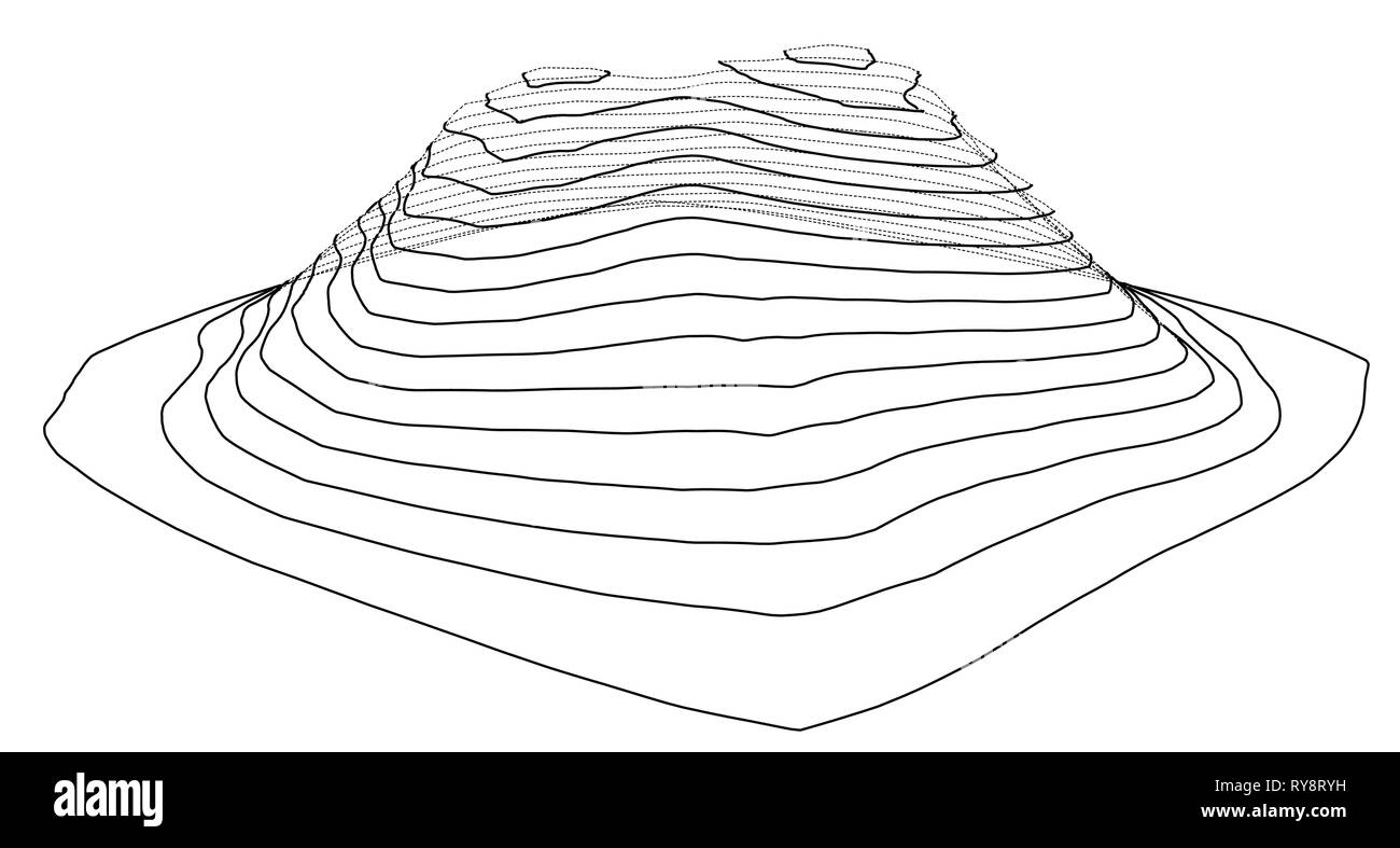 Big data outline vector Stock Vector Images - Alamy