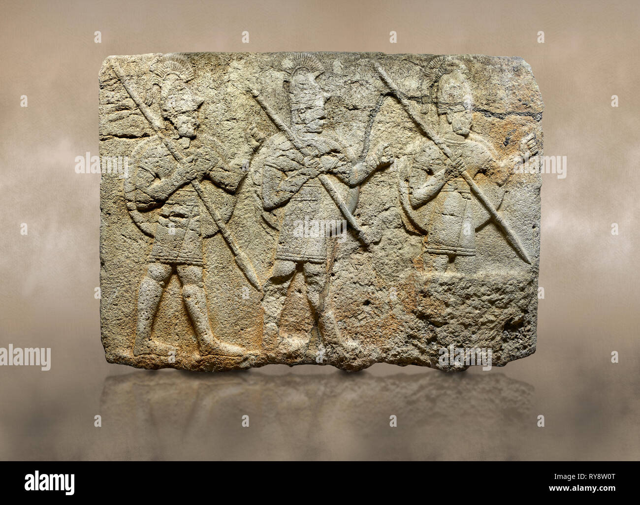 Photo of Hittite monumental relief sculpted orthostat stone panel from ...