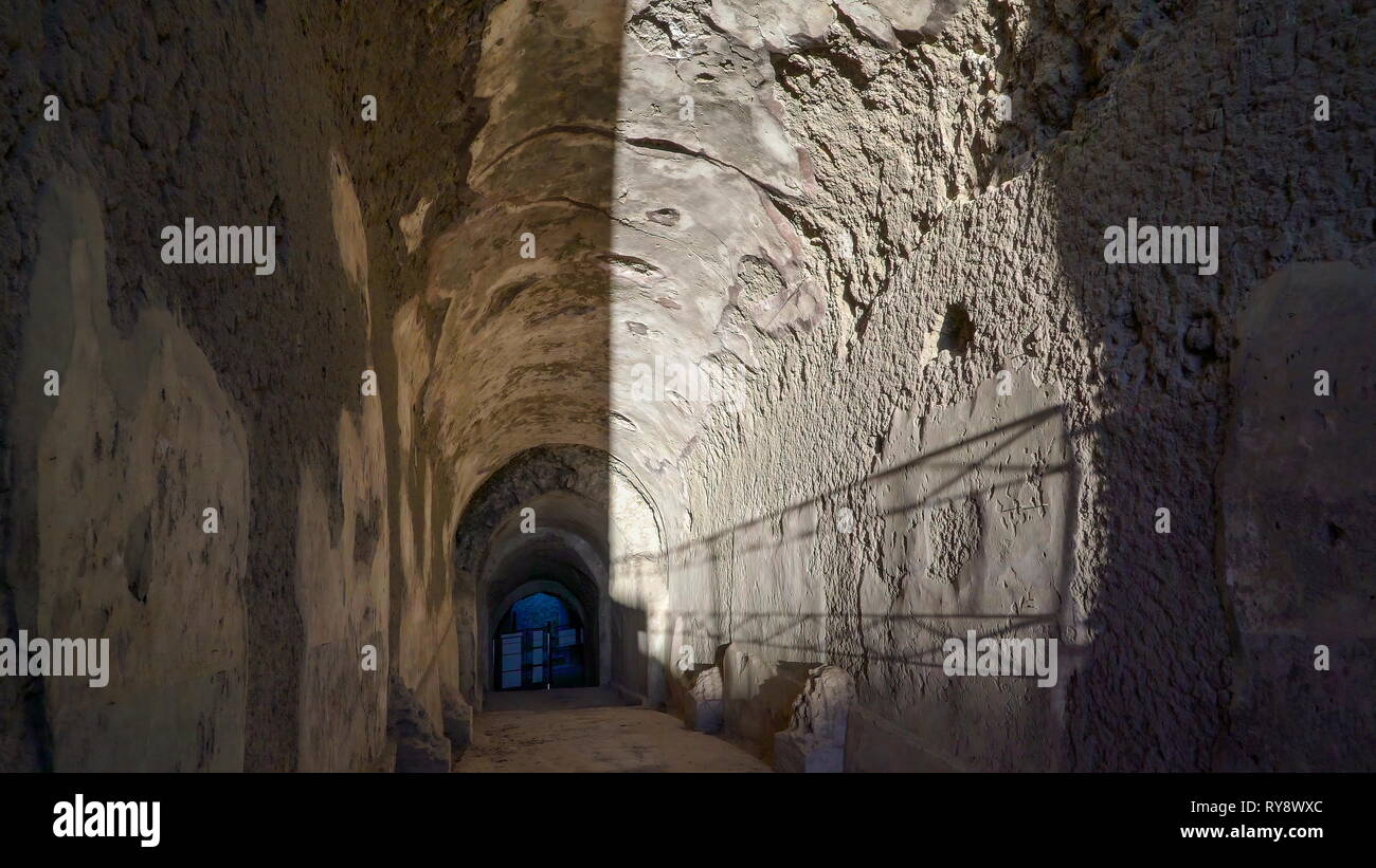 Inside amphitheatre pompeii italy hi-res stock photography and images ...
