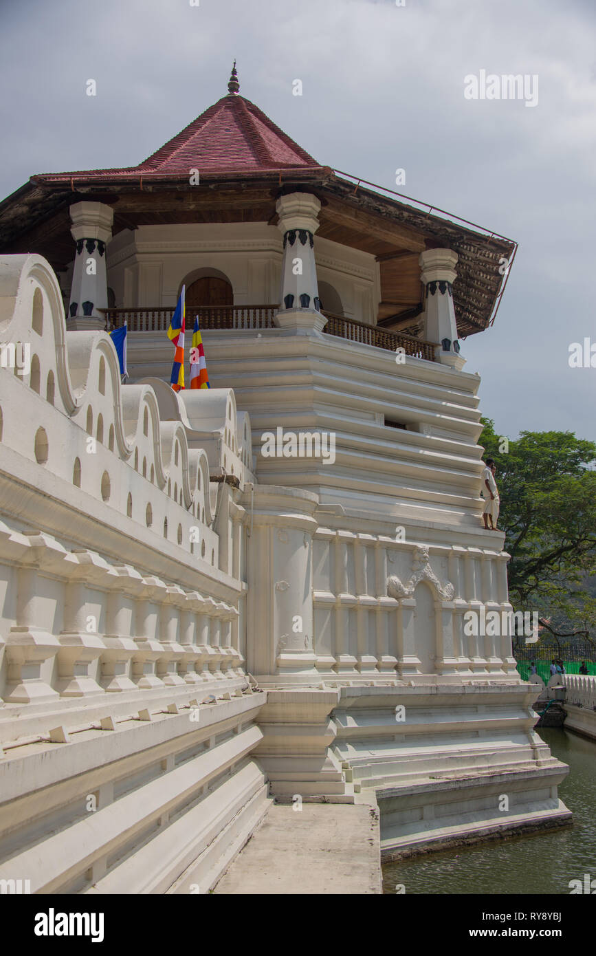 Asia, Sri Lanka, Kandy, Sri Dalada Maligawa, the Temple of the Sacred ...