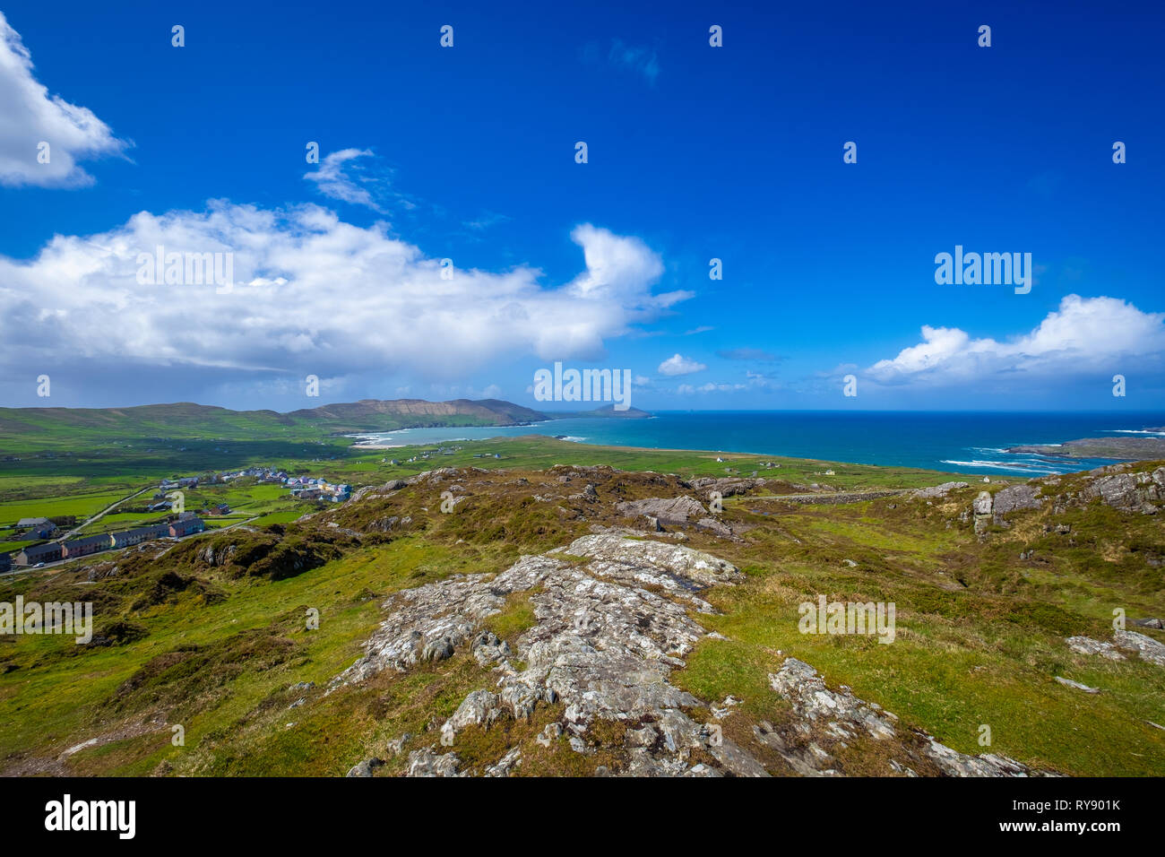 Old Copper Mine Allihies Stock Photo - Alamy