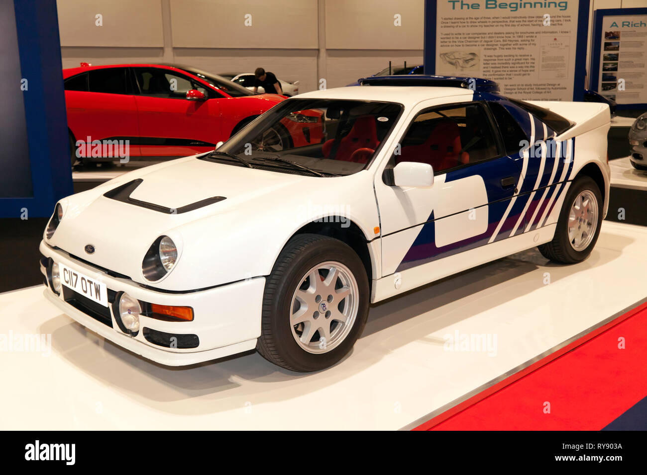 Mid engined rally supercar hi-res stock photography and images - Alamy