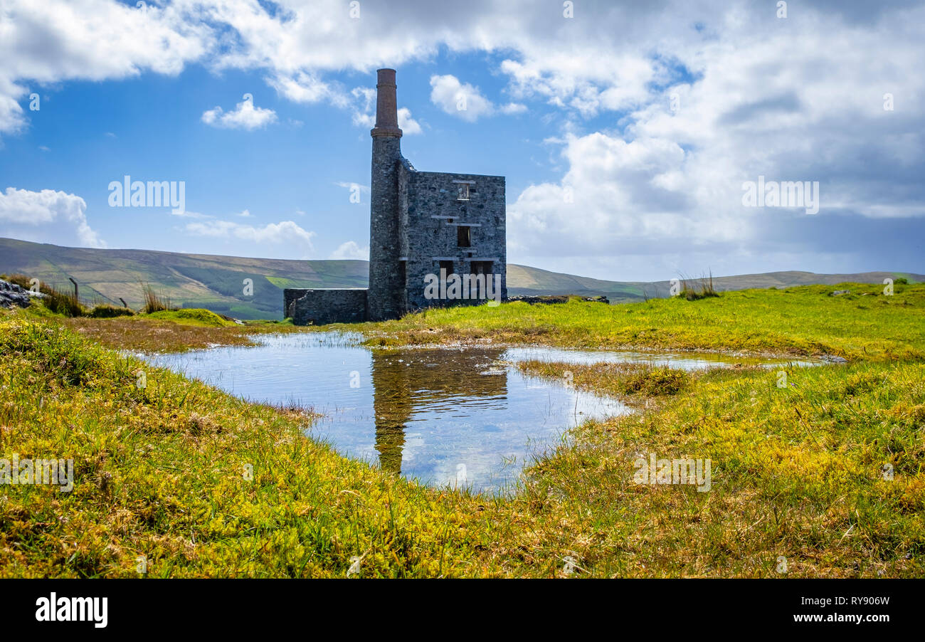 Old Copper Mine Allihies Stock Photo - Alamy