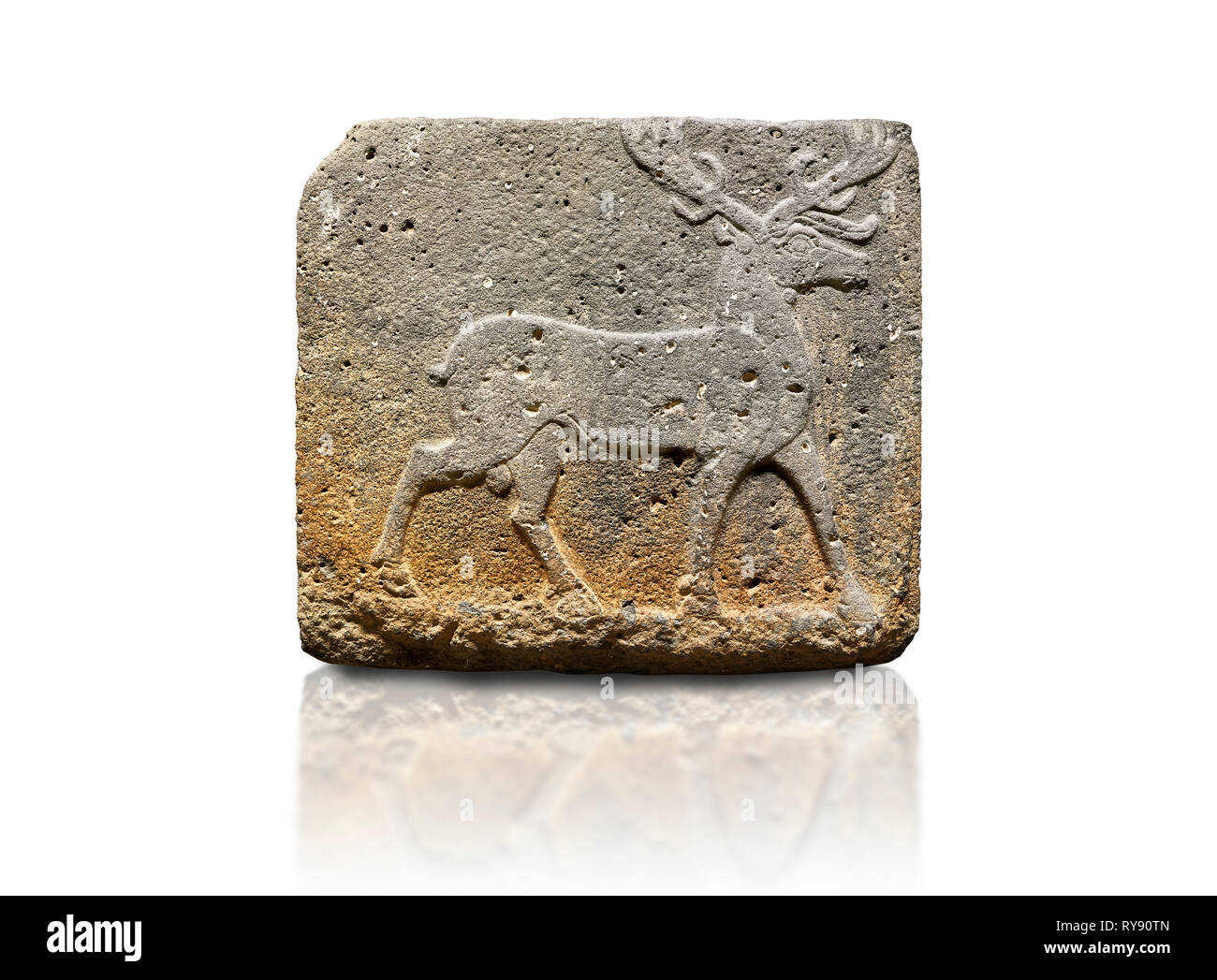 Hittite monumental relief sculpted orthostat stone panel from Water ...