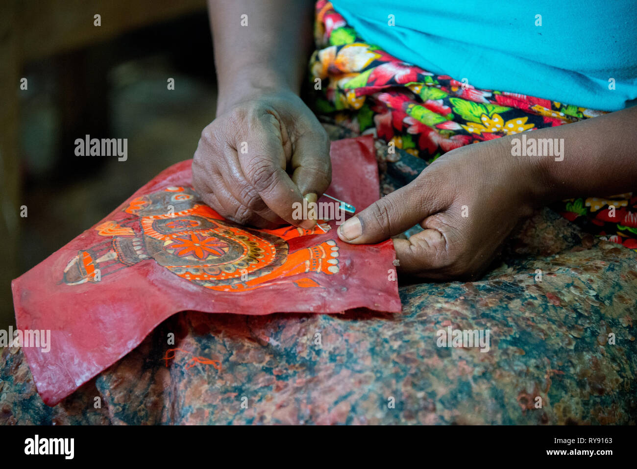 Sri lanka batik hi-res stock photography and images - Alamy