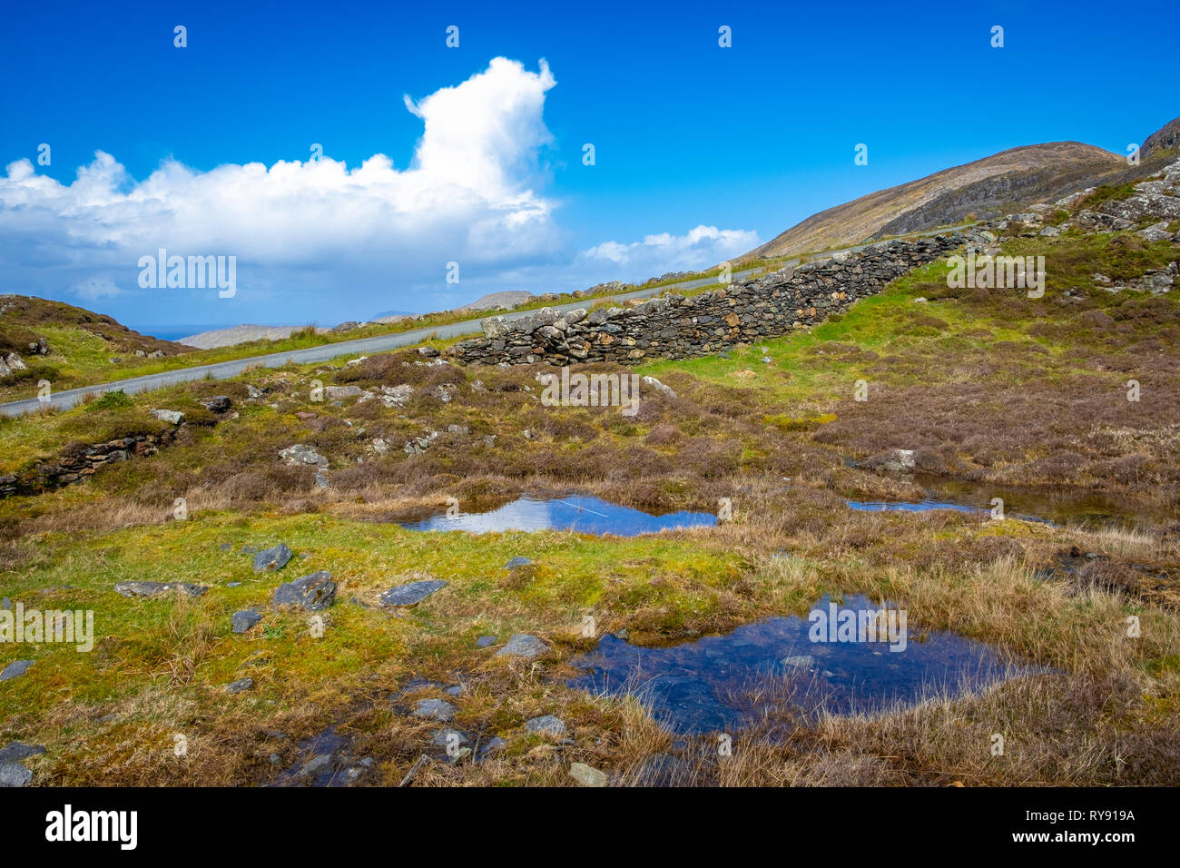 Old Copper Mine Allihies Stock Photo - Alamy