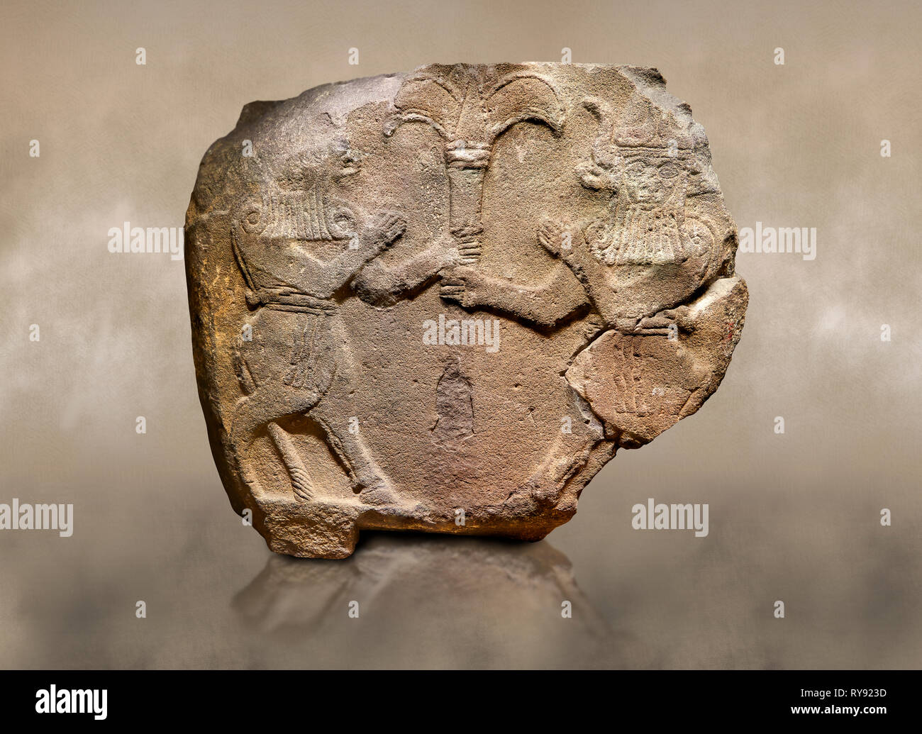 Photo of Hittite monumental relief sculpted orthostat stone panel from ...