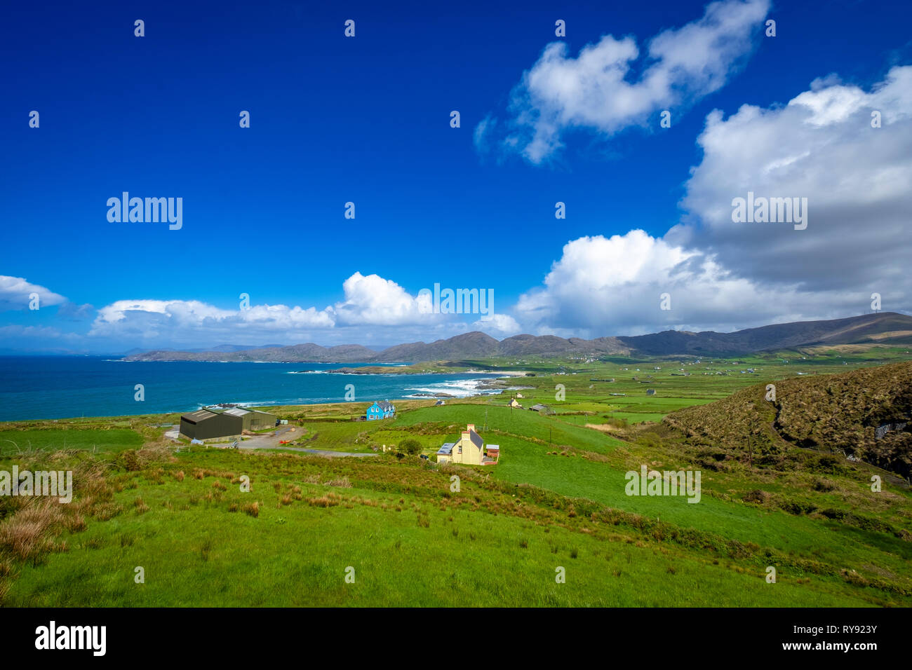 Old Copper Mine Allihies Stock Photo - Alamy