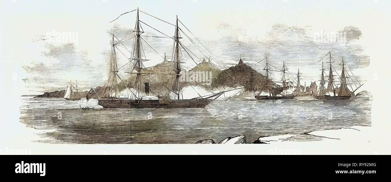 The Burmese War: The Capture of Martaban, 1852 Stock Photo - Alamy