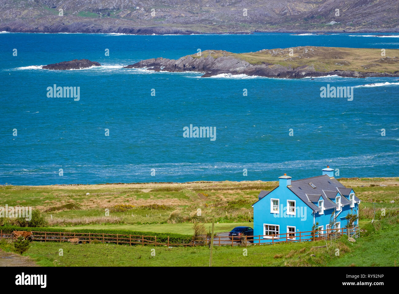 Old Copper Mine Allihies Stock Photo - Alamy