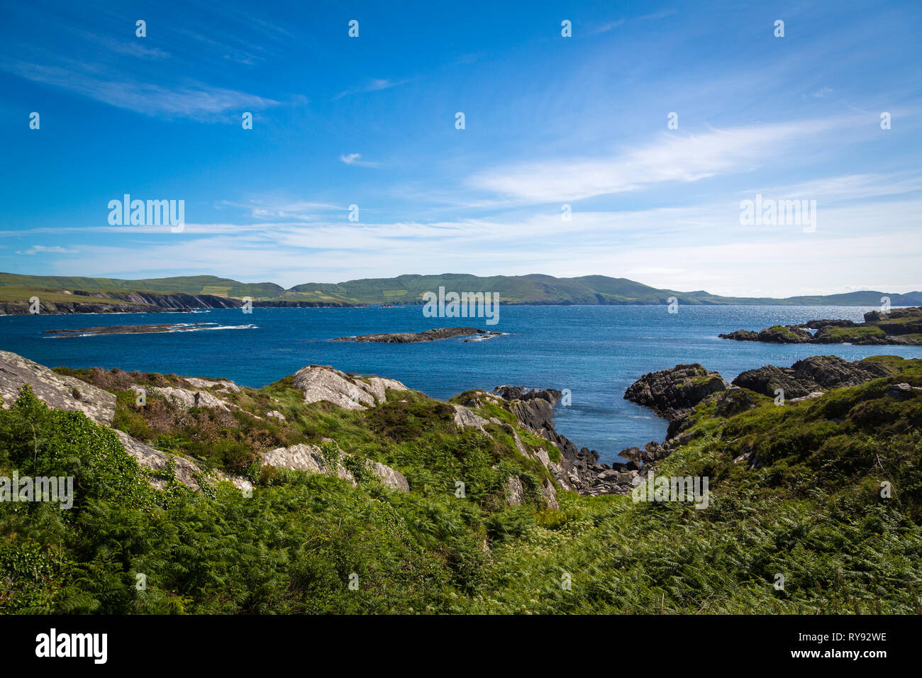 Old Copper Mine Allihies Stock Photo - Alamy