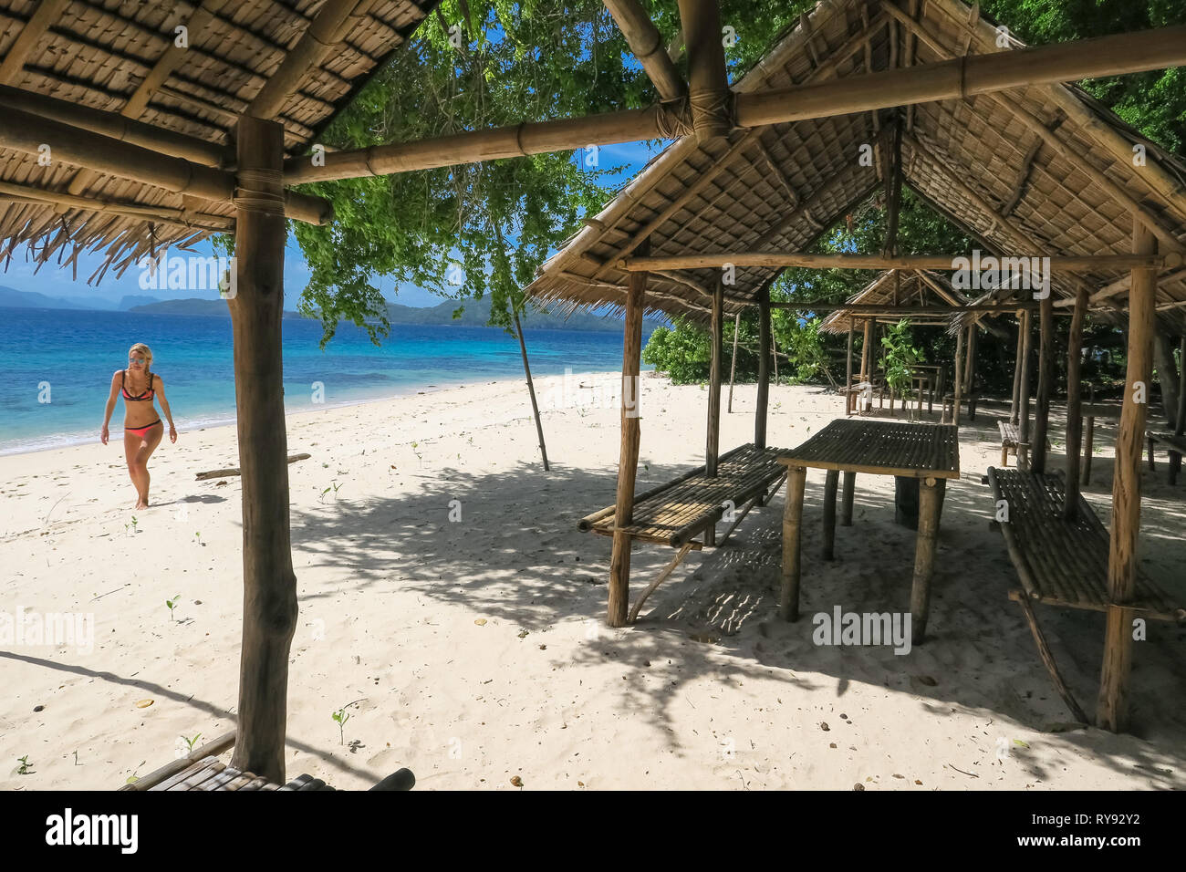 Palawan beaches hi-res stock photography and images - Alamy