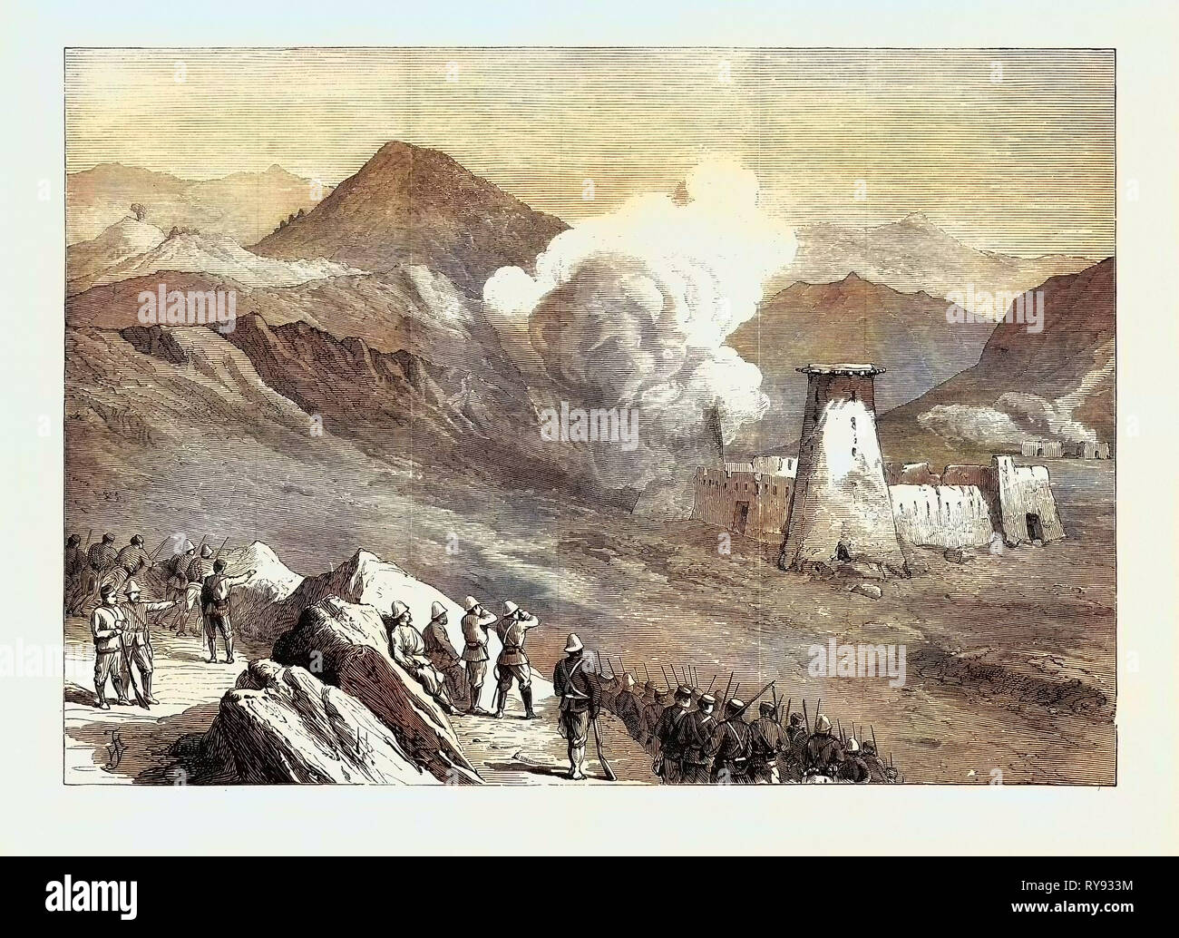 The Afghan War: Blowing Up Towers and Destruction of Village of Kassaba ...