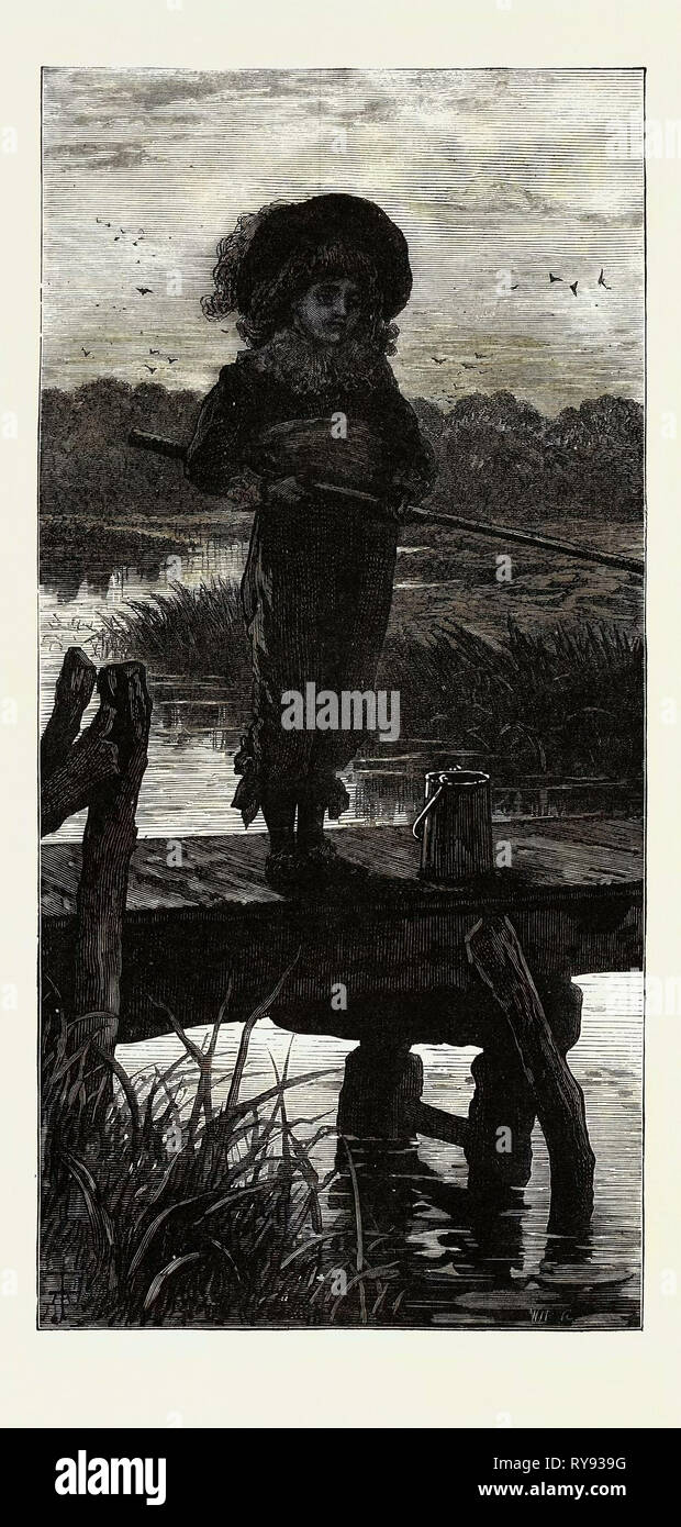 Patience on a Monument. From the Exhibition at the Dudley Gallery 1879 ...