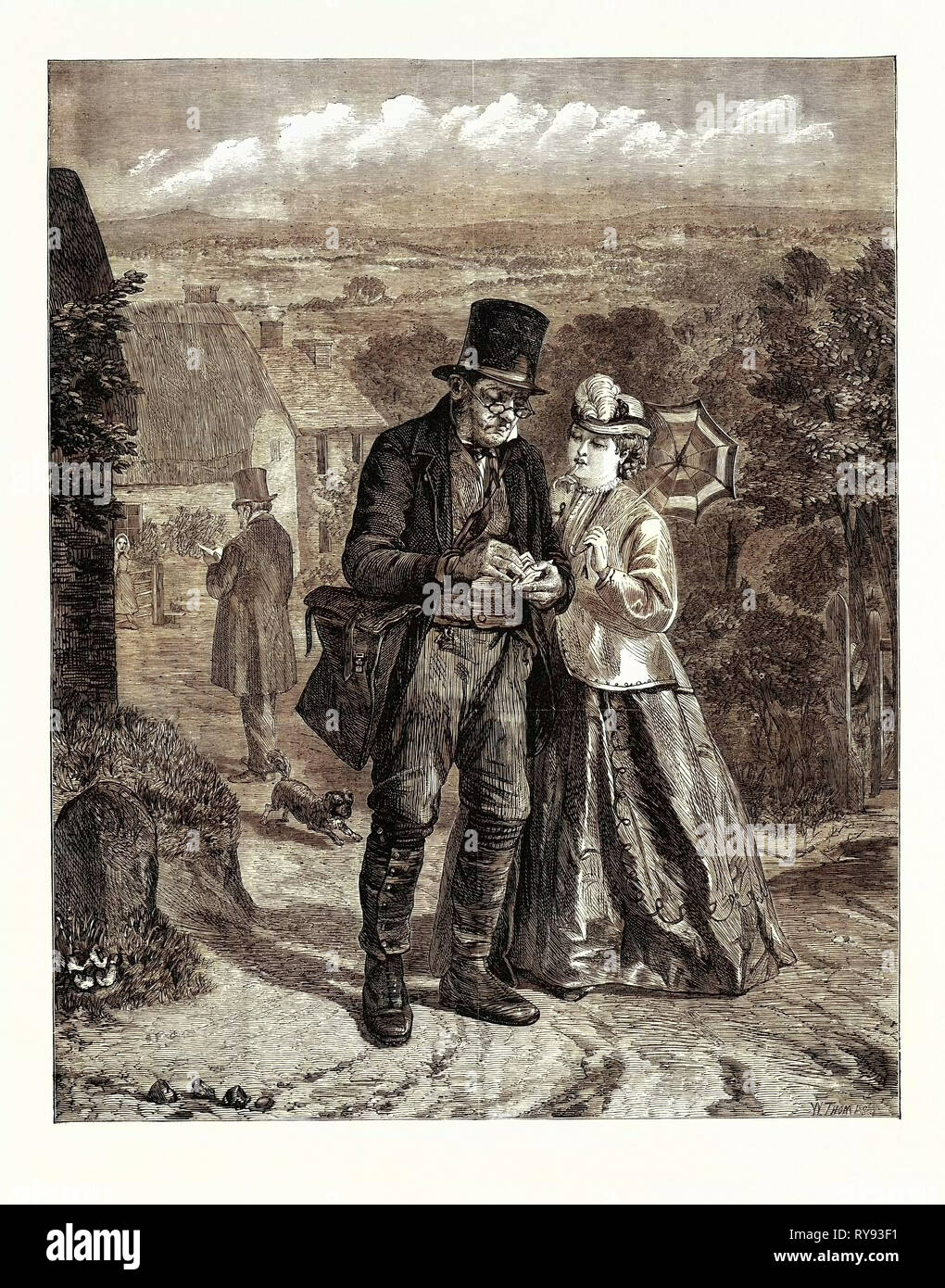 Vintage postman uk hi-res stock photography and images - Alamy