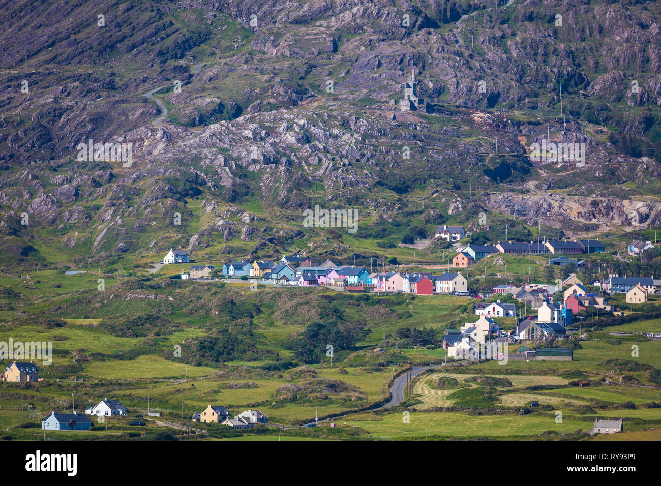 Old Copper Mine Allihies Stock Photo - Alamy