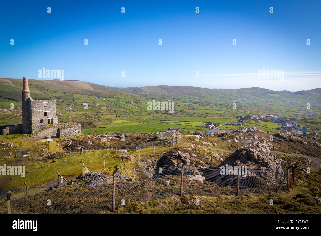 Old Copper Mine Allihies Stock Photo - Alamy