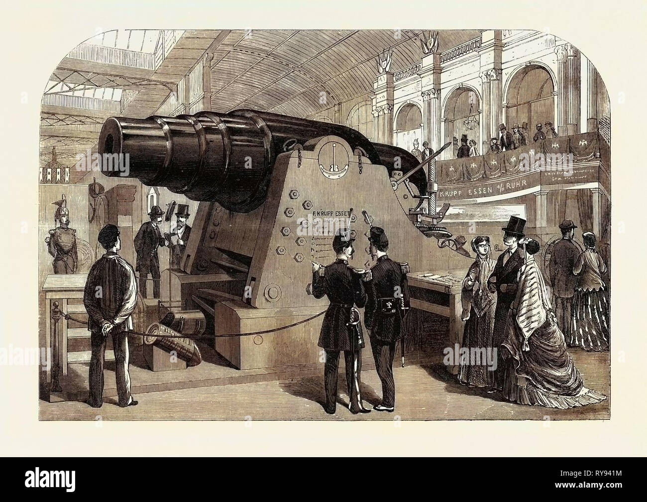 Krupp gun hi-res stock photography and images - Alamy