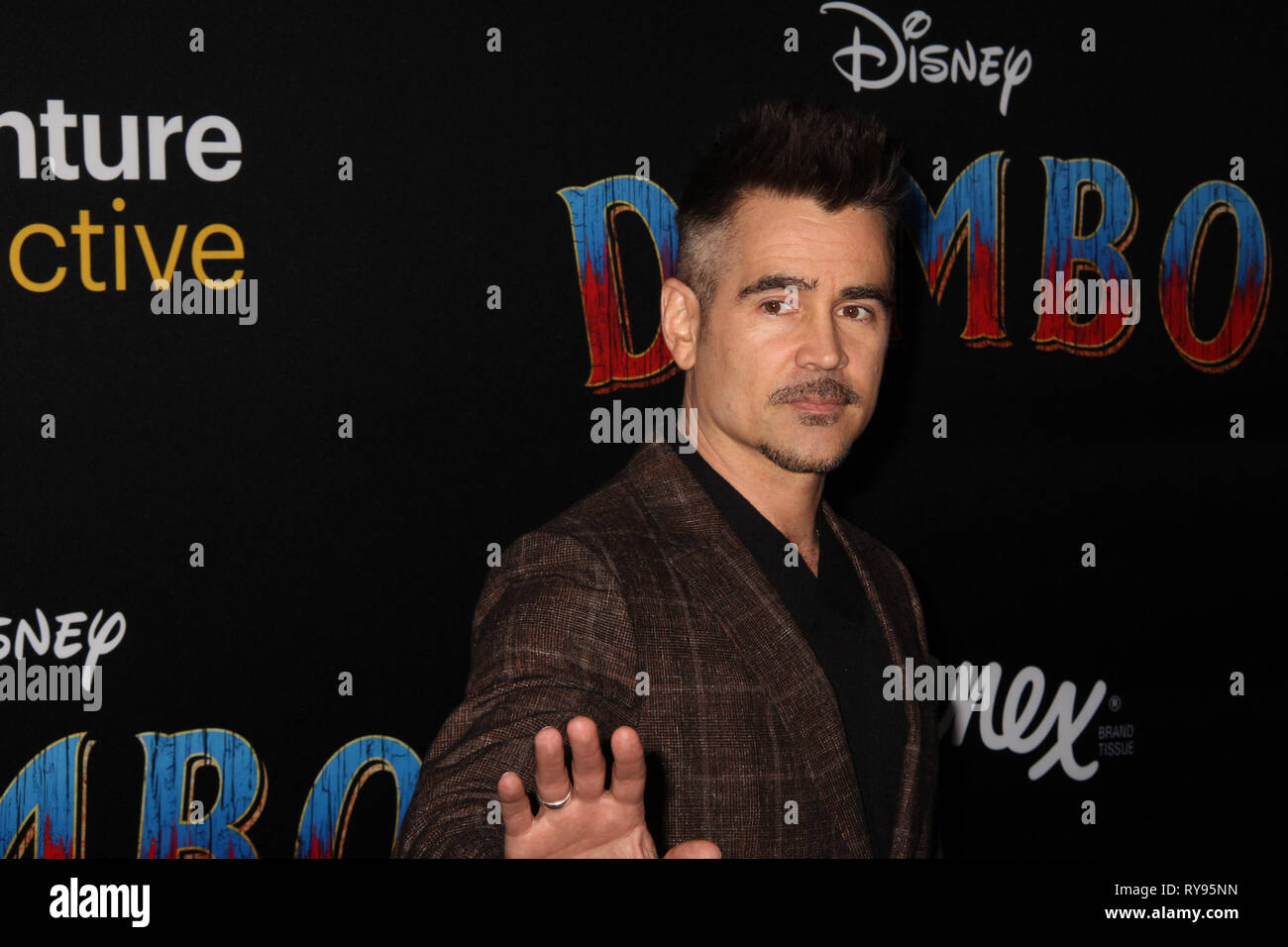 Colin Farrell 03/11/2019 The World Premiere of "Dumbo" held at El ...