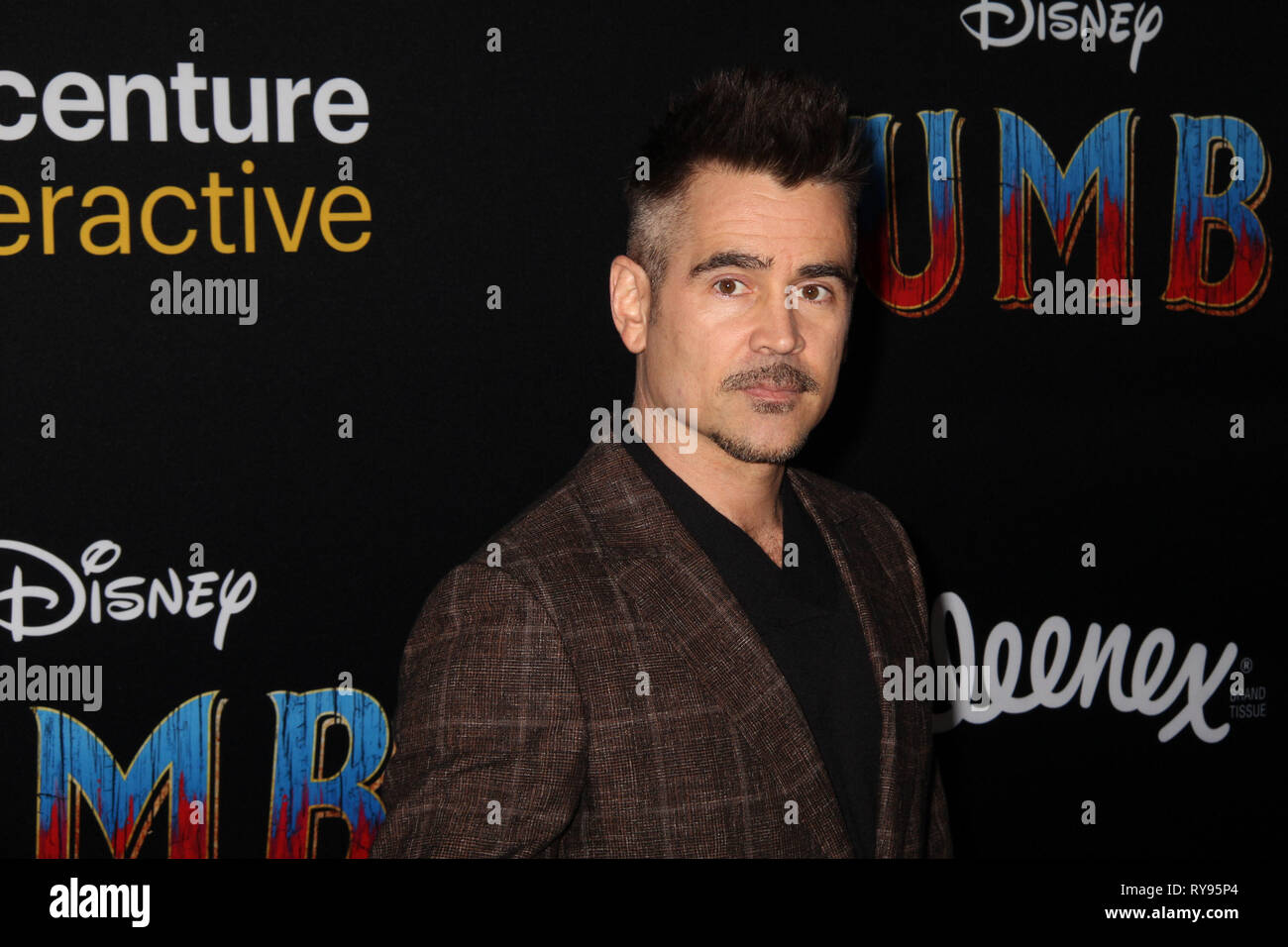 Colin Farrell 03/11/2019 The World Premiere of "Dumbo" held at El ...