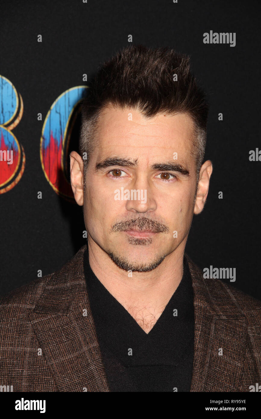 Colin Farrell 03/11/2019 The World Premiere of "Dumbo" held at El ...