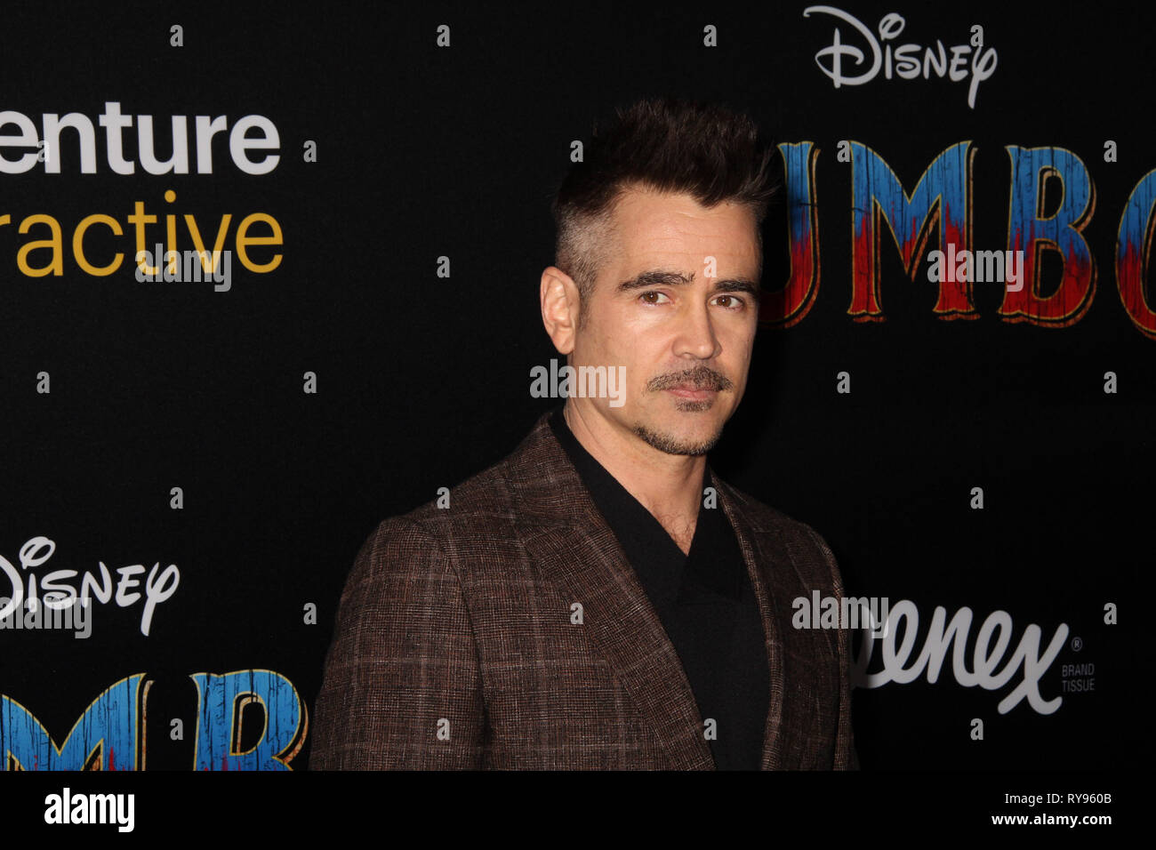 Colin Farrell 03/11/2019 The World Premiere of "Dumbo" held at El ...