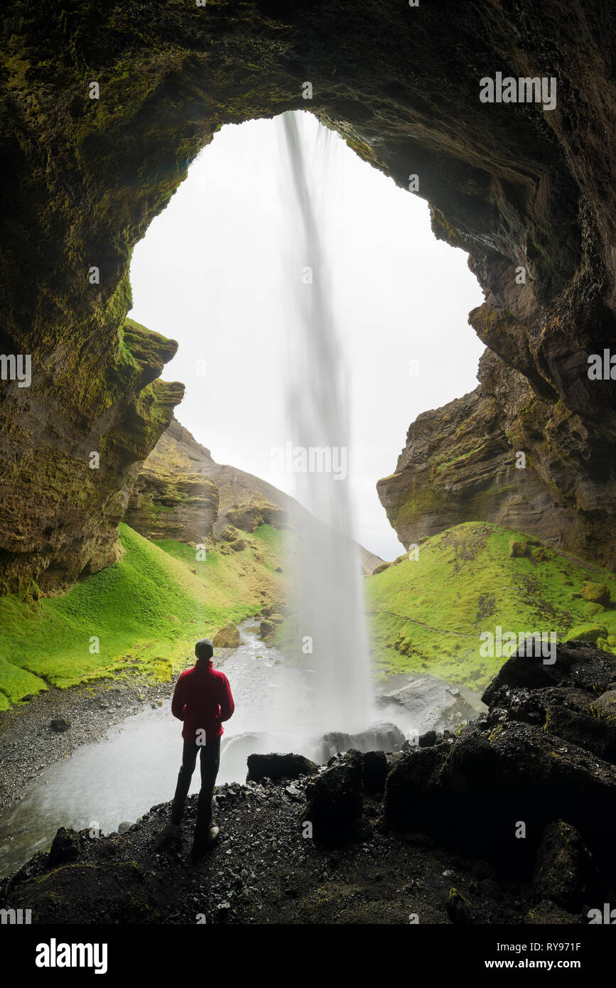 Powerful waterfall gorge tourism hi-res stock photography and images ...