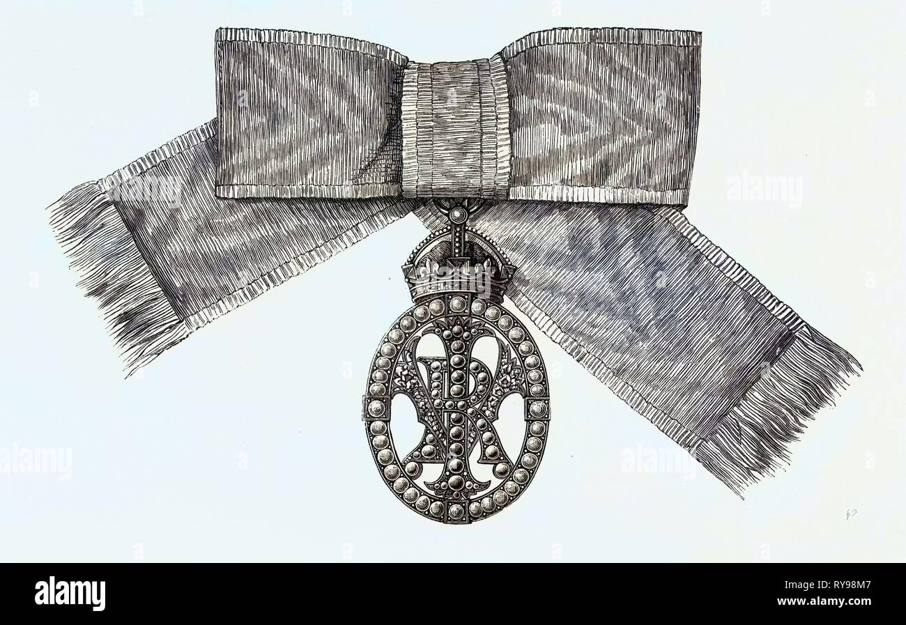 The New Imperial Order of the Crown of India (for Ladies Stock Photo ...