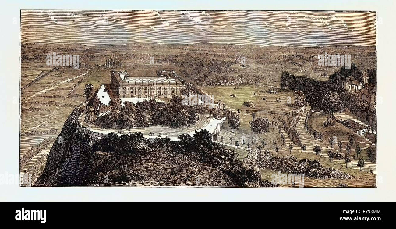 Vista with castle hi-res stock photography and images - Alamy