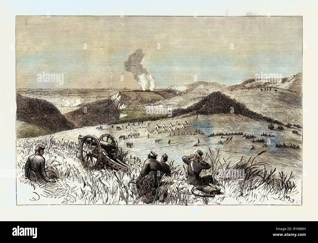 The Kaffir War — General Thesiger's Attack on the Rebel Chief Sandilli ...