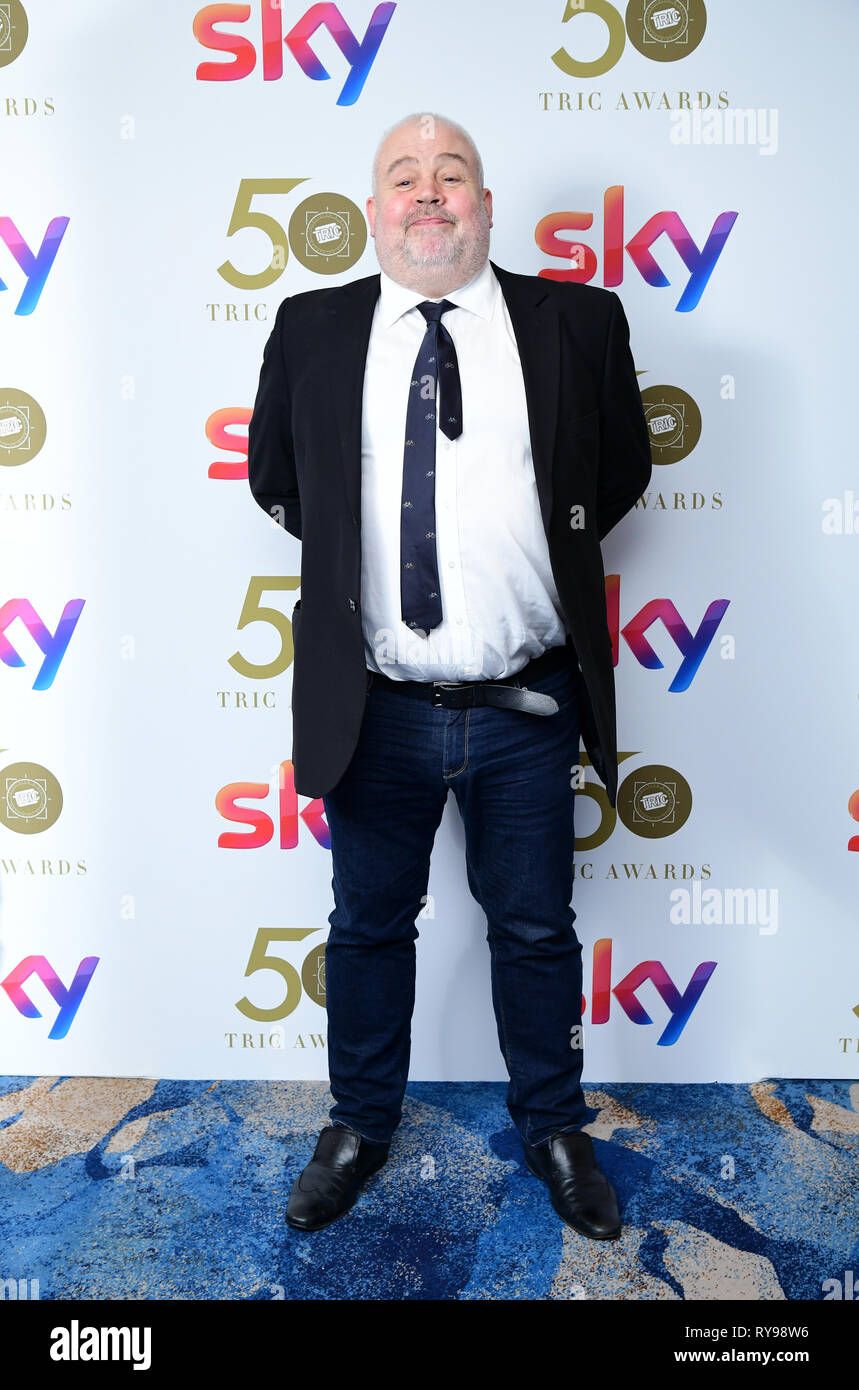 Cliff Parisi attending the TRIC Awards 2019 50th Birthday Celebration ...