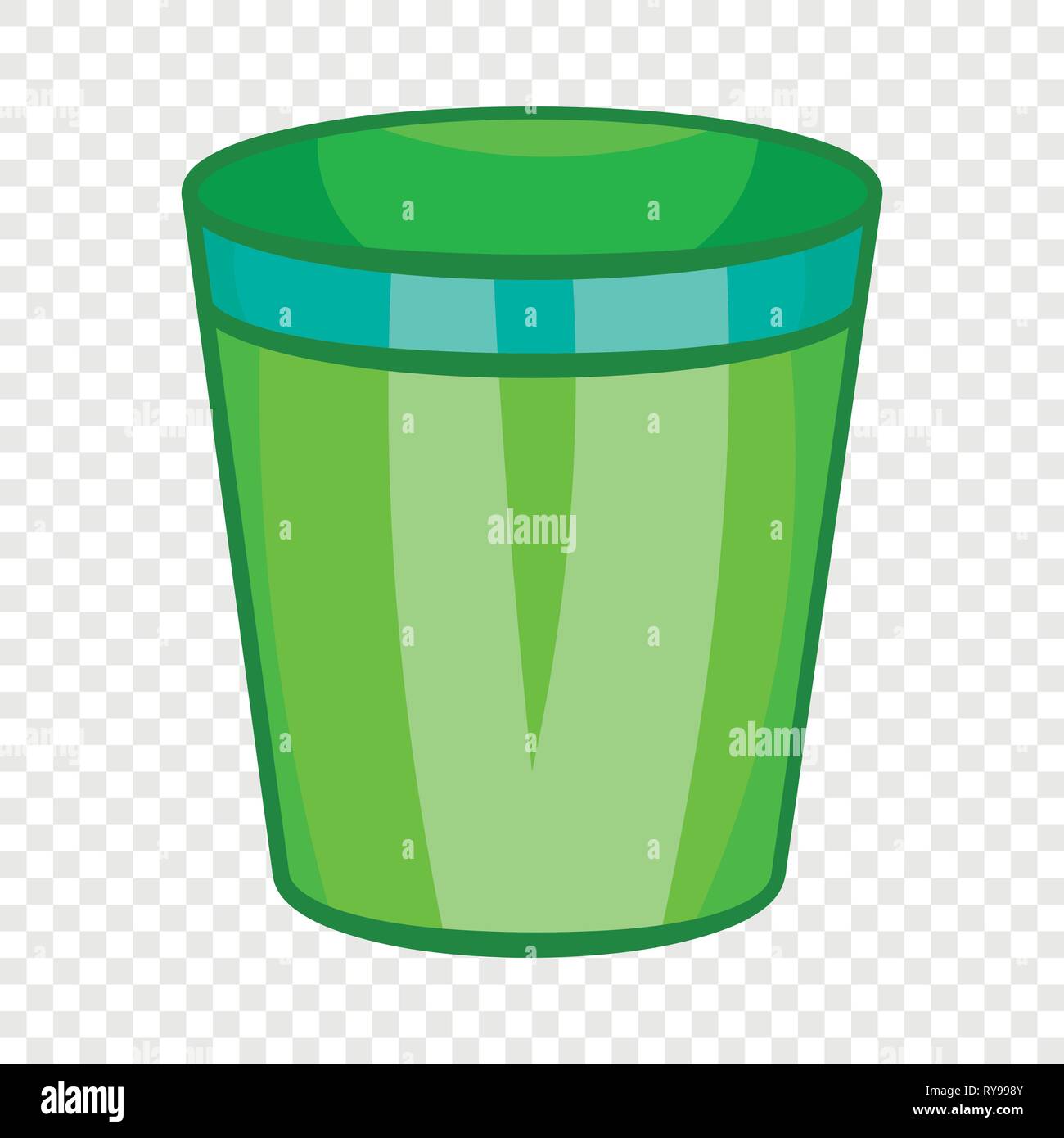 Empty trash can icon, cartoon style Stock Vector Image & Art - Alamy