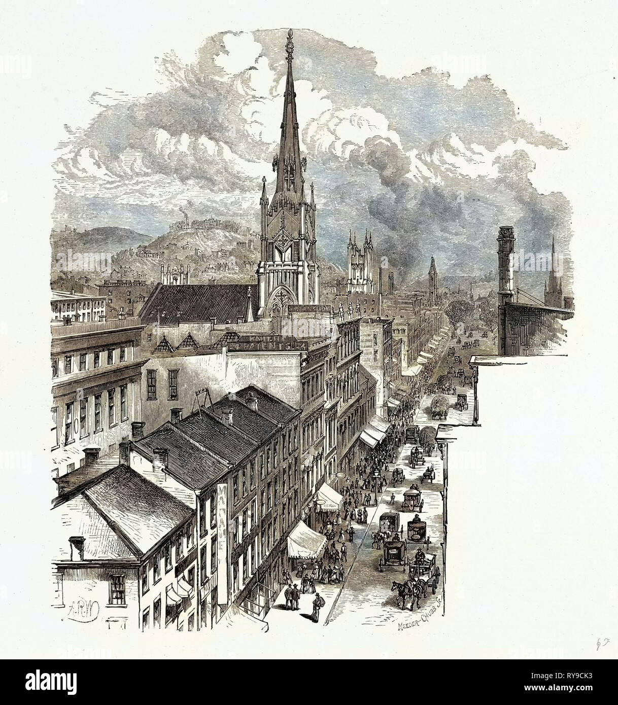 Fourth street hi-res stock photography and images - Alamy