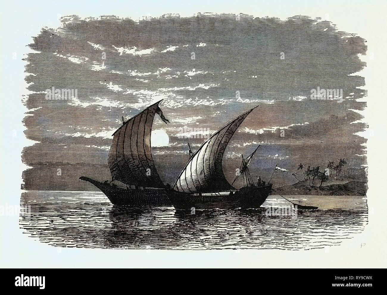 Arab dhow 19th century hi-res stock photography and images - Alamy